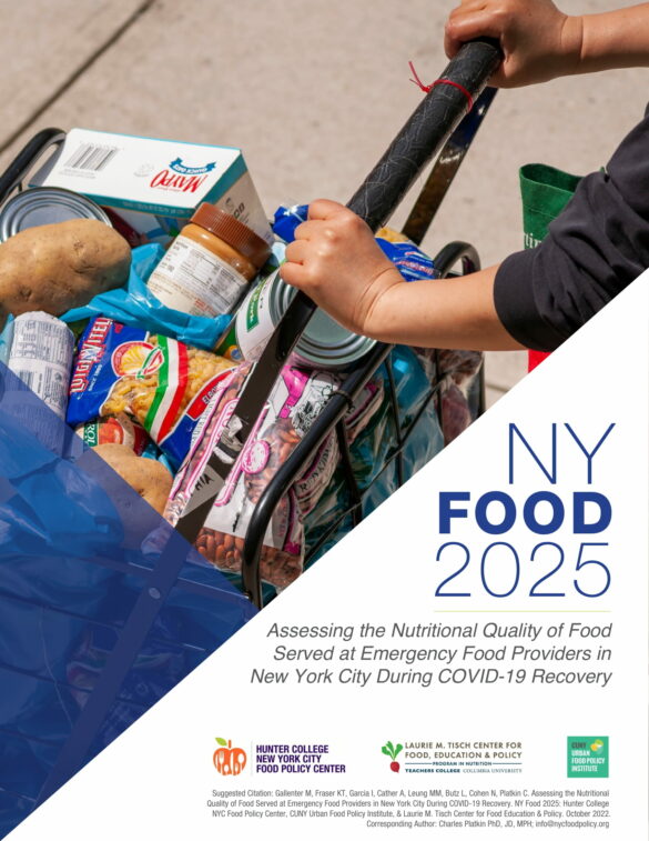 Food Reports New York City Food Policy Center